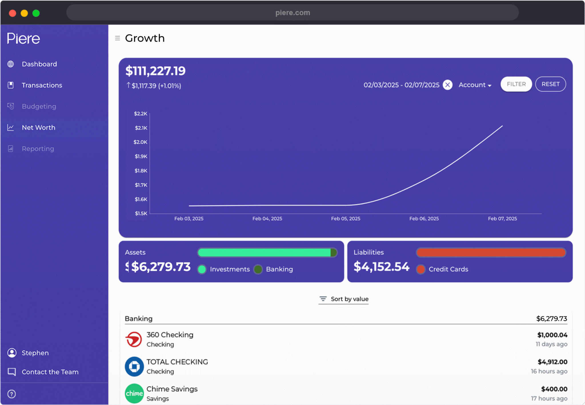 Desktop and Web - Piere